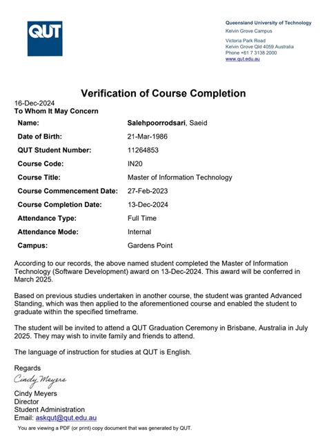 Im Thrilled To Share That I Have Successfully Completed My Master Of It Software Development