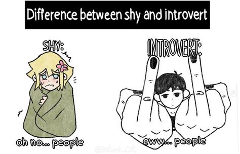 Difference Between Shy And Introverted Basil Omori Difference