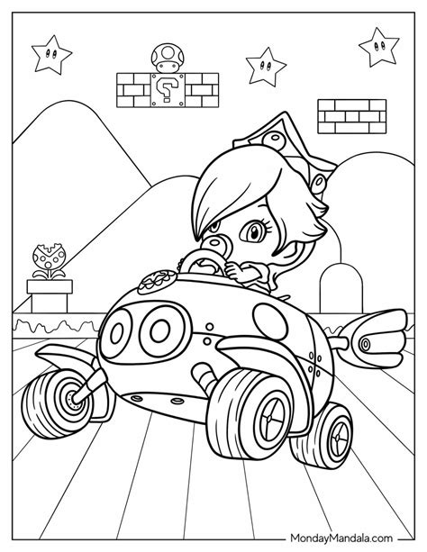 22 Rosalina Coloring Pages Free Pdf Printables