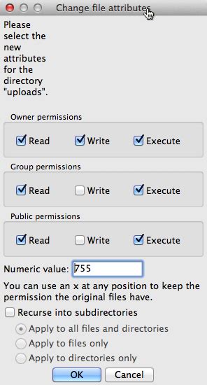 Permisos Chmod Para Subir Archivos Tutorial De Wordpresstutorial De Wordpress