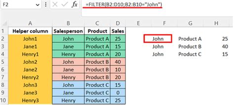 lookup functions with multiple criteria or multiple results