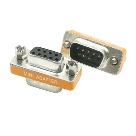 Industry Db Null Modem Adapter Male To Female Male To Male Db Rs M F M M Gender Changer