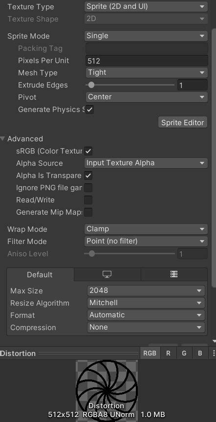 sprites blurry in game view r unity2d
