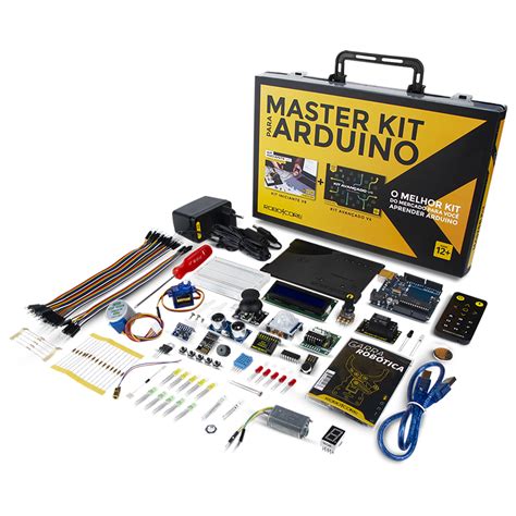 Master Kit Robocore Para Arduino Kabum
