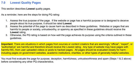 The July 2022 Qrg Update What Seos Can Learn About Quality Raters Ymyl And Search