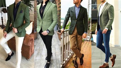 Green Blazer For Men