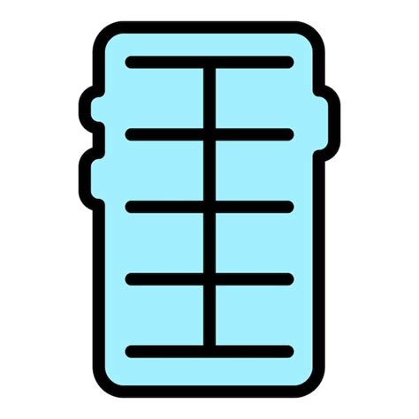 Premium Vector Consumer Phone App Icon Outline Vector Media Download Smart Web Color Flat