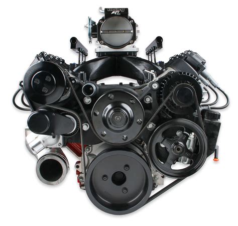 Holley Accessory Drive Systems Mid Mount Complete Accessory Systems
