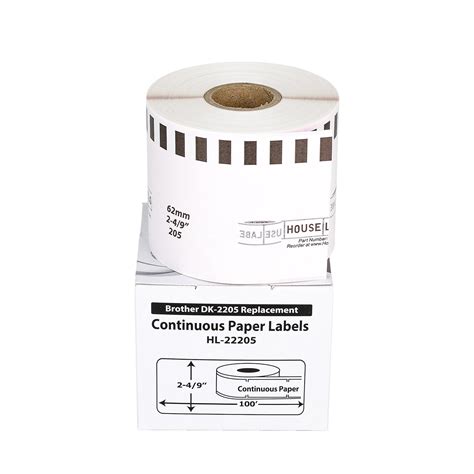 Houselabels Compatible With Dk 2205 Replacement Roll For Brother Ql