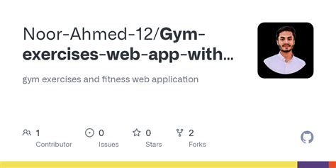 Gym Exercises Web App With React Js README Md At Main Noor Ahmed 12