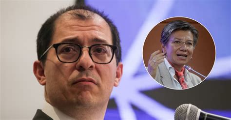 Francisco Barbosa Negó Cercanía Con Claudia López Y La Acusó De Doble