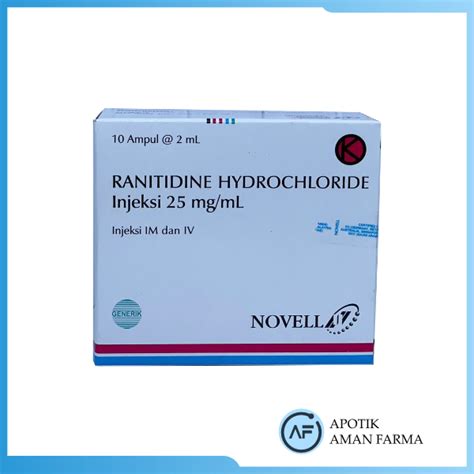 Ranitidine Hcl Apotek Aman Farma