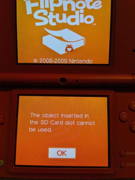 Sd Card Not Recognized In Ds Rnintendods
