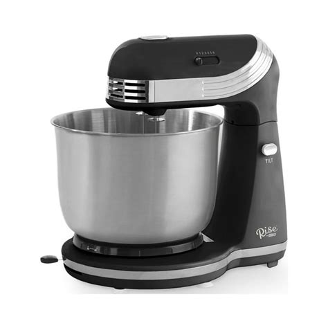 Rise By Dash Stand Mixer Multifunction Small Food Machine 6 Speed 3