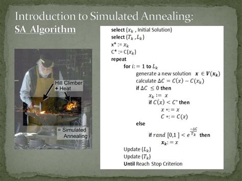 Ppt Simulated Annealing Powerpoint Presentation Free Download Id2597820