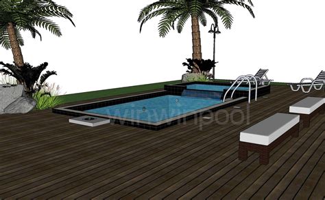 สระว่ายน้ำ Victoria ขนาด 3x7x1 3 ระบบเกลือ รับประกัน 1 ปี ราคานี้รวมเสาเข็มแล้ว งานโครงสร้างรับ