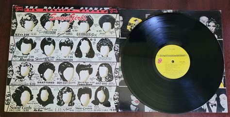 Rare Vintage Rolling Stones Some Girls Lp Limited Edition