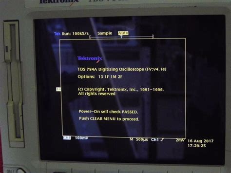 Tektronix Tds784a Dpo Oscilloscope 1ghz 4gs S Opt 1m Ebay