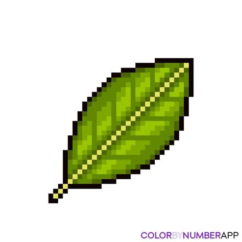 Pin By Matthew Wooten On My Pixel Art Pixel Art Plant Leaves Art