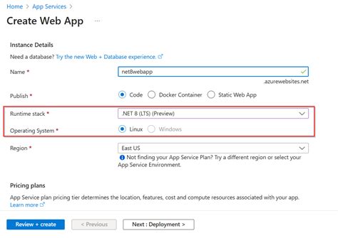 Disabled Option For Windows In Azure App Service In Net 8 Code Stack