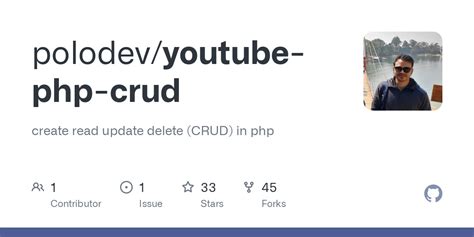 Github Polodevyoutube Php Crud Create Read Update Delete Crud In Php