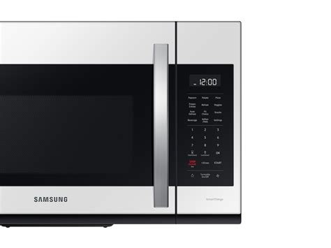 Bespoke Smart Over The Range Microwave With Vent 19 Cu Ft In White