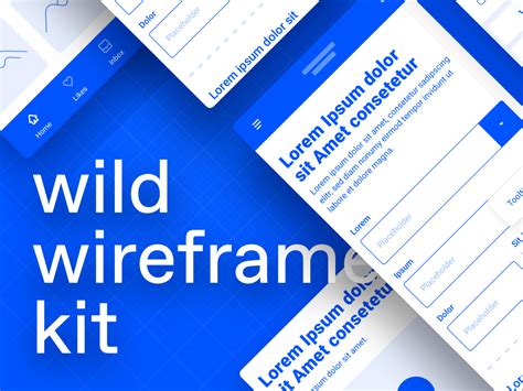 Wild Wireframe Kit Free Sketch Resource Sketch Elements