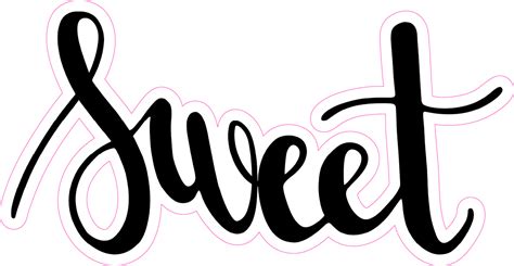 Cursive Sweet Sign Swag Usa