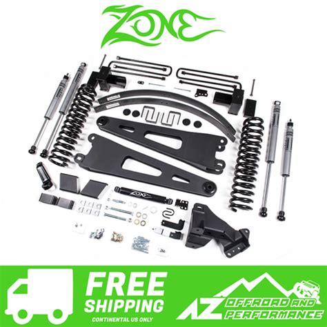 Zone Offroad 6 Rayon Bras Suspension Système Ascenceur Kit Pour 17 19
