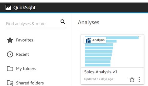 Automate Deployment Of An Amazon Quicksight Analysis Connecting To An
