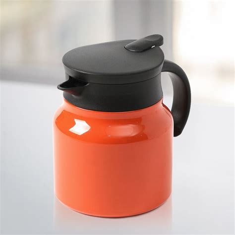 티웨어 이중진공 보온주전자750ml 오렌지차주전자 홈플러스 택배배송
