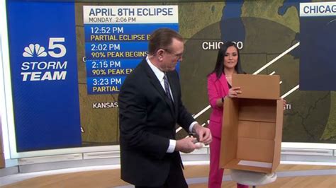 How To Make A Solar Eclipse Pinhole Viewer Box Nbc Chicago