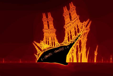 Secrets Of The Burning Ship Ice Fractal