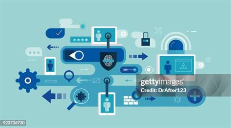 Cyber Security Vector Illustration High Res Illustrations Getty Images