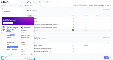 Clickup Integration Practitest
