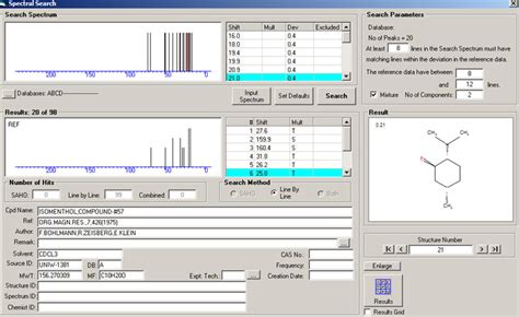 Modgraph C13 NMR Prediction CSEARCH
