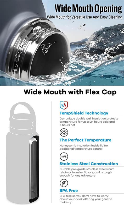 Astar Flask 20oz 32oz 40oz Insulated Stainless Tumbler Hot And Cold