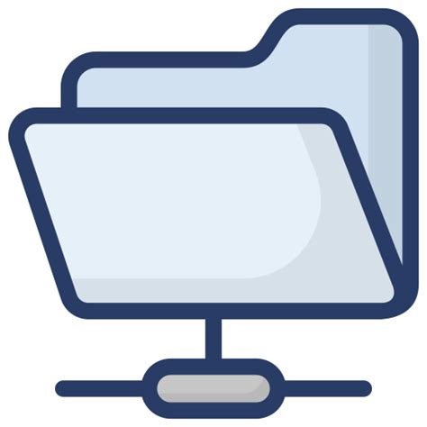 Shared Folder Generic Outline Color Icon