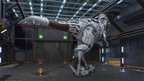 Robotic T Rex Walking Pose 3d Turbosquid 2235933