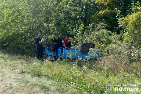 На Хмельниччині пяний водій вчинив дві ДТП після чого ще й пропонував поліції хабаря
