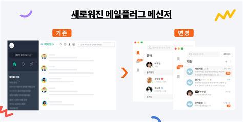메일플러그 한층 더 업그레이드된 업무용 메신저 안내