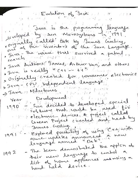 Evolution Of Java Pdf