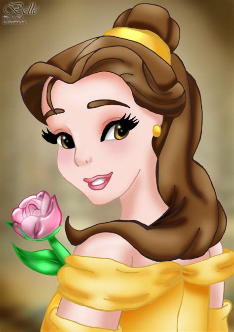 Belle Disney Princess Fan Art Fanpop