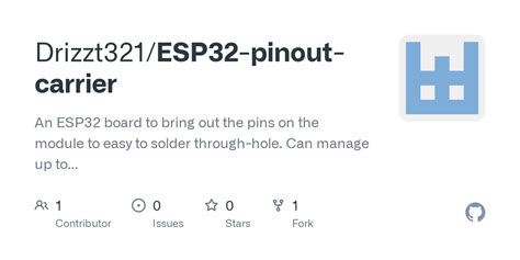 Releases · Drizzt321esp32 Pinout Carrier · Github