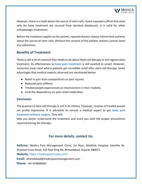 Ppt Stem Cell Therapy For Knee Everything To Know Powerpoint