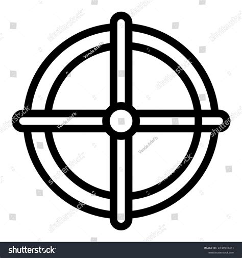 Target Illustration Vector Logo Icon Army Stock Vector Royalty Free 2238933431 Shutterstock