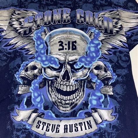 Stone Cold Steve Austin Wwe Shirt Small In 2025 Wwe Shirts Stone