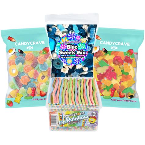 Super Saver Sweetie Deal 3kg Sweets And Fizzy Rainbow Sweets Pencil Tub £