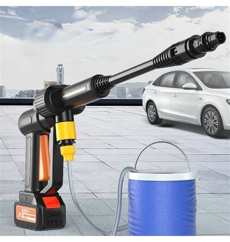 800w 45000mah 66bar 휴대용 무선 자동차 고압 세차 물총 배터리 티몬