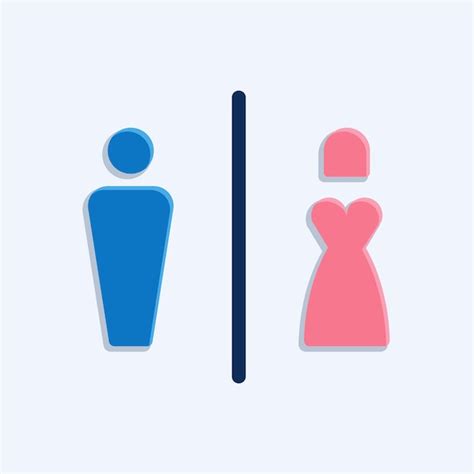 Free Vector Flat Design Male Female Symbols